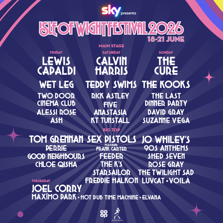 Isle of Wight Festival 2026 Expands Line-Up with Two Door Cinema Club ...